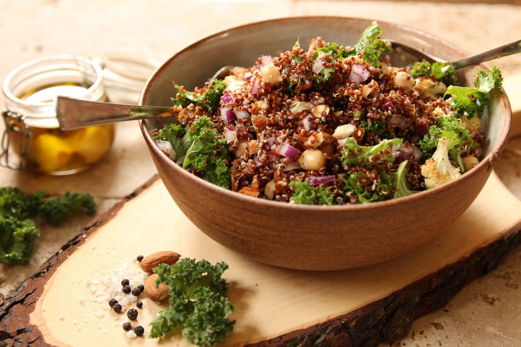 Red Quinoa Salad That's Easy And Quick To Make - Let's Brighten Up
